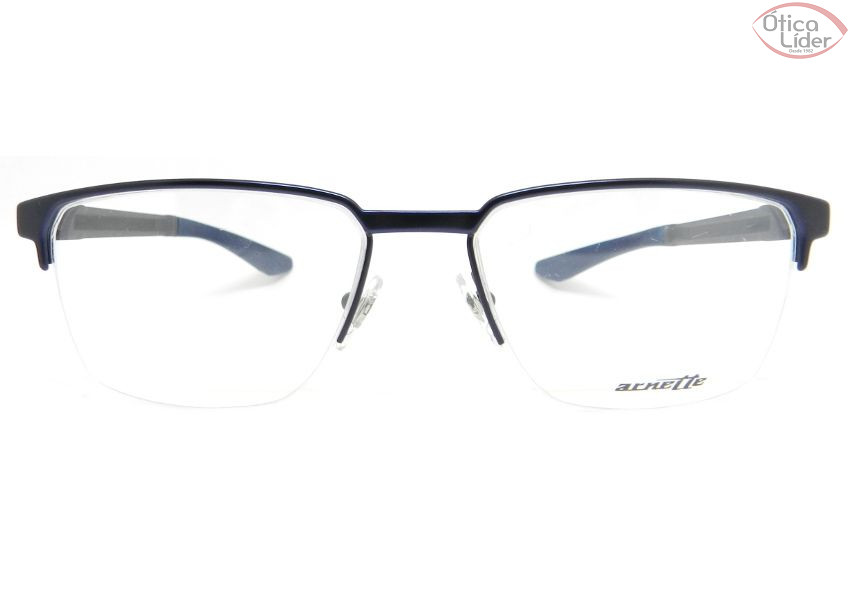 Arnette AN6115l 678 55 fny Metal Azul Marinho / Acetato Cinza - até 20% ...