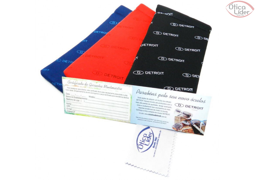 Detroit DT Fiesta 471 50 Acetato Azul - até 20% de Desconto na Ótica Líder