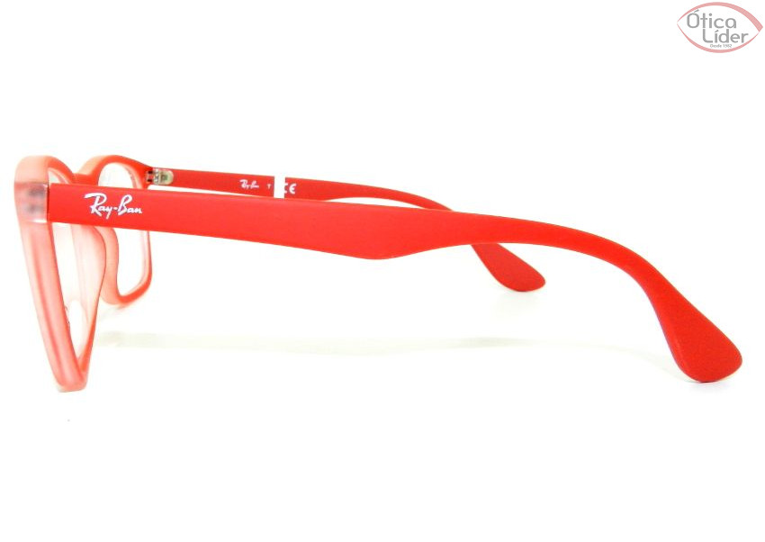 Ray-Ban RY1553 3669 46 Infantil Acetato Vermelho - até 20% de Desconto ...