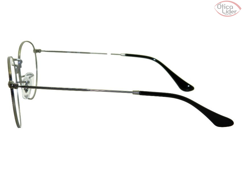 Ray-Ban RX3447v 2620 50 Round Metal Prata - até 20% de Desconto na ...