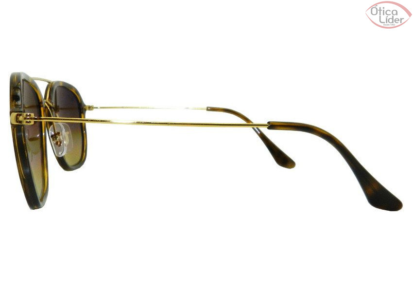 Ray-Ban RB4273 710/85 52 Hexagonal Acetato Demi / Dourado - até 20% de ...