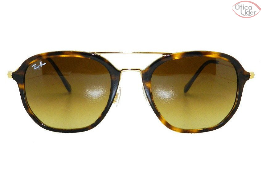 Ray-Ban RB4273 710/85 52 Hexagonal Acetato Demi / Dourado - até 20% de ...