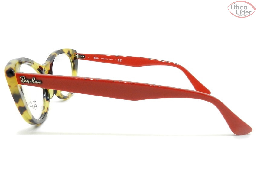 Ray-Ban Nina RX4314-v 5937 54 Acetato Havana Amarelo / Vermelho - até ...
