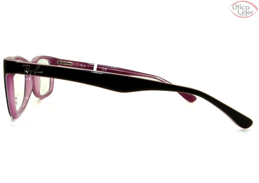 Ray-Ban RX5228 2126 50 Acetato Marrom / Lilás - até 20% de Desconto na ...