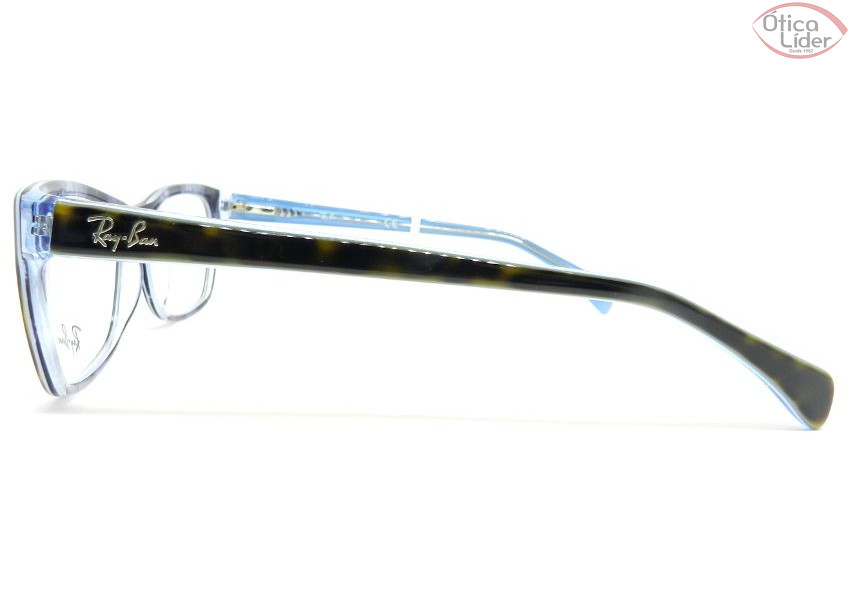 Ray-Ban RX5298 5023 53 Acetato Demi / Azul - até 20% de Desconto na ...