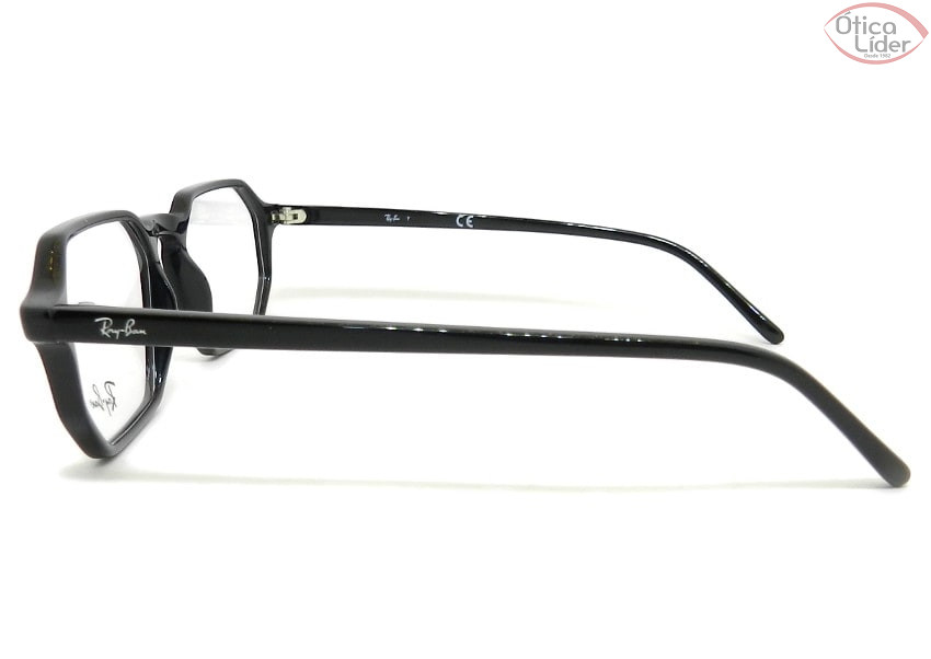 Ray-Ban RX5370 2000 51 Hexagonal Acetato Preto - até 20% de Desconto na ...