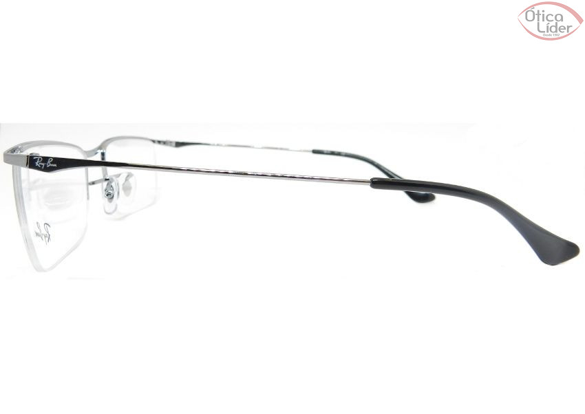 Ray-Ban RX6370 2502 55 fny Metal Prata - até 20% de Desconto na Ótica Líder