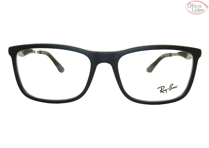 Ray-Ban RX7029 5197 55 Acetato Preto / Verde - até 20% de Desconto na ...