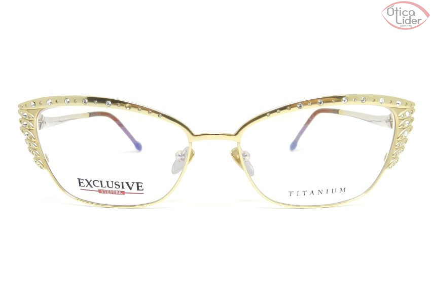Stepper ST ex-30015 f010 55 Titanium Dourado com Cristais - até 20% de ...