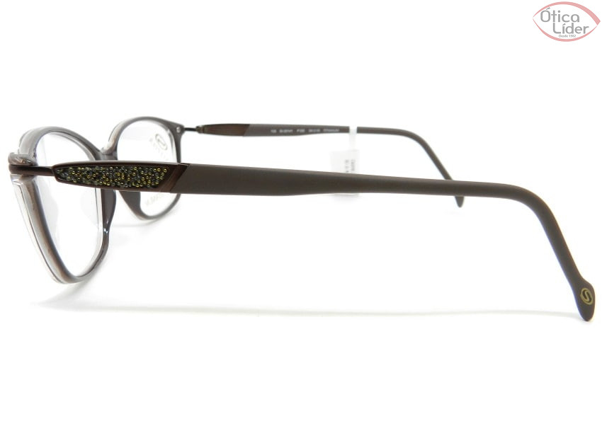 Stepper ST si-30141 f120 54 TX5 Marrom Cristal com Glíter / Titanium ...