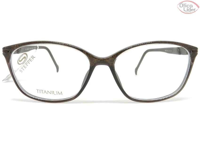 Stepper ST si-30141 f120 54 TX5 Marrom Cristal com Glíter / Titanium ...